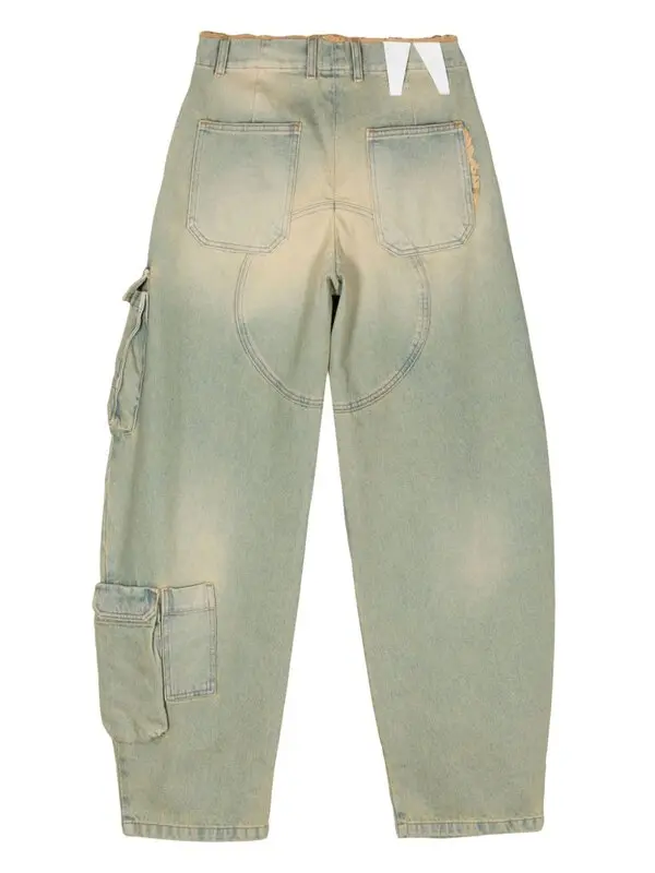 DARKPARK Rosalind Mid-rise Cargo Jeans