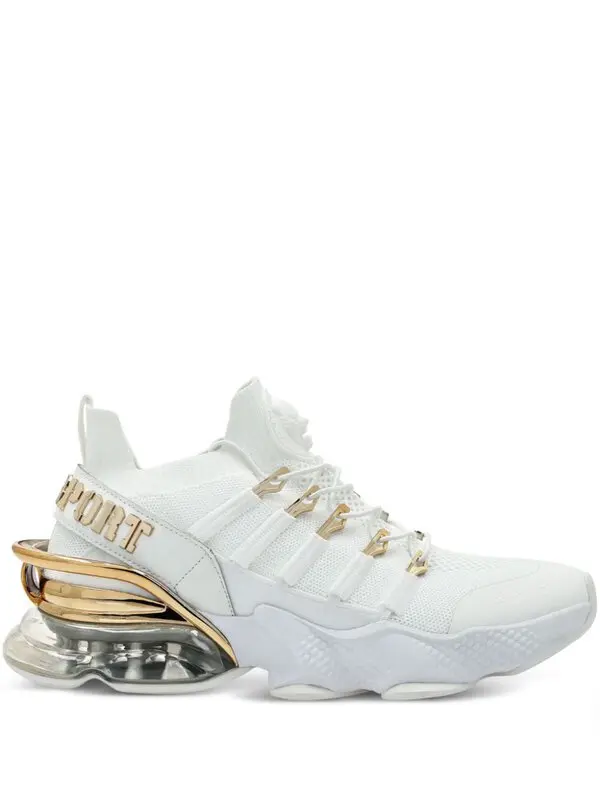 PLEIN SPORT Philipp Plein Tiger Attack Gen X-04 Sneakers - White