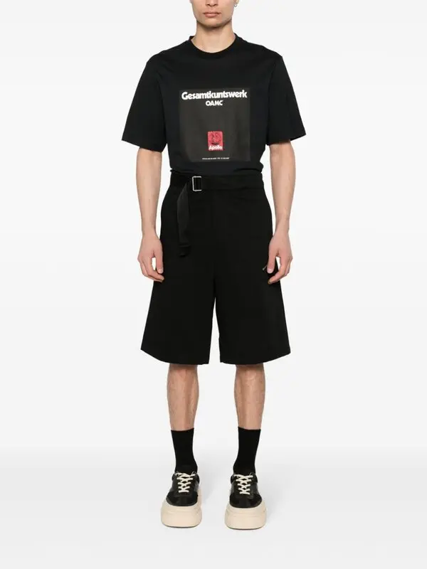 OAMC Apollo Cotton T-shirt - Black