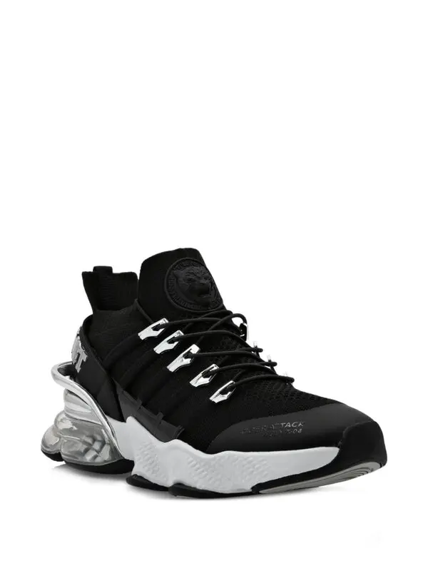 PLEIN SPORT Philipp Plein Tiger Attack Gen X 04 Sneakers - Black