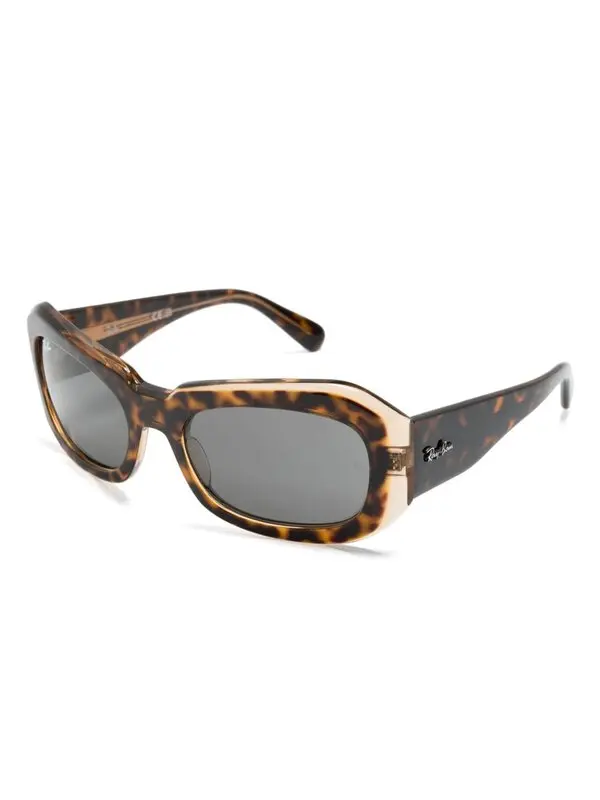 Ray-ban Rectangle-frame Sunglasses - Brown