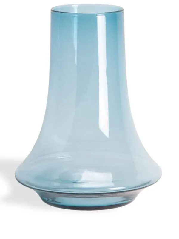 XLBoom Medium Spinn Glass Vase - Blue