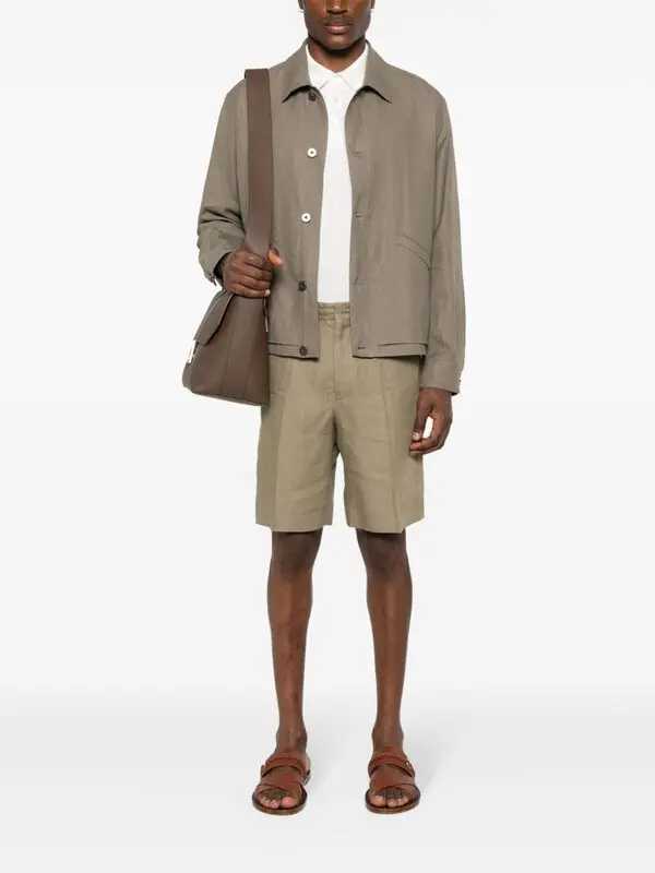 Zegna Cotton Polo Shirt - White