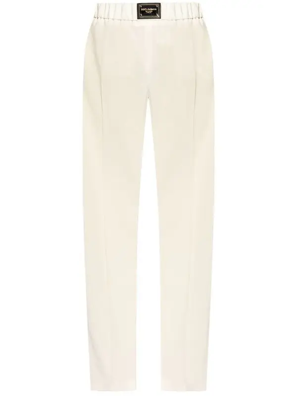Dolce & Gabbana High-waisted Wool Trousers