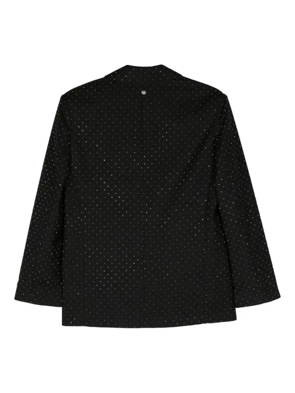 CHIARA FERRAGNI Rhinestone-embellished Double-breasted Blazer