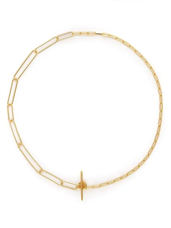 OTIUMBERG Paperclip Two-chain Necklace - Gold
