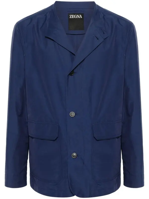 Zegna Textured Shirt Jacket