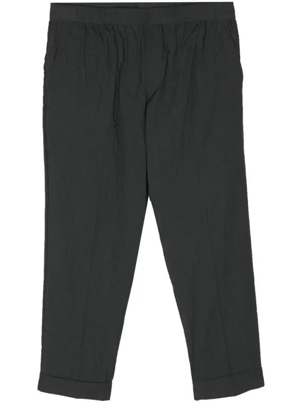 Neil Barrett Slim-cut Trousers With Elasticated Waist - Grey