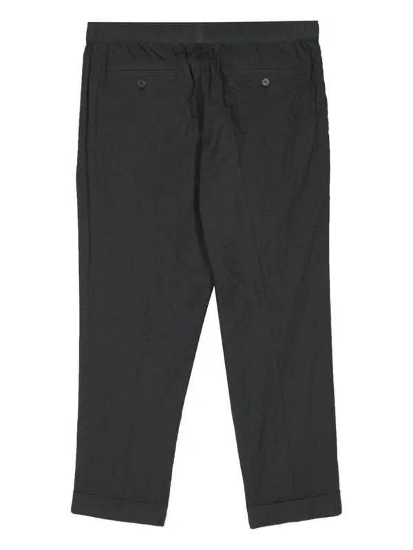 Neil Barrett Slim-cut Trousers With Elasticated Waist - Grey