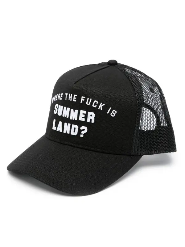 NAHMIAS Summerland Canvas Cap - Black