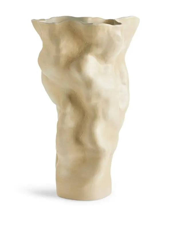L'Objet Tall Timna Porcelain Vase - Neutrals
