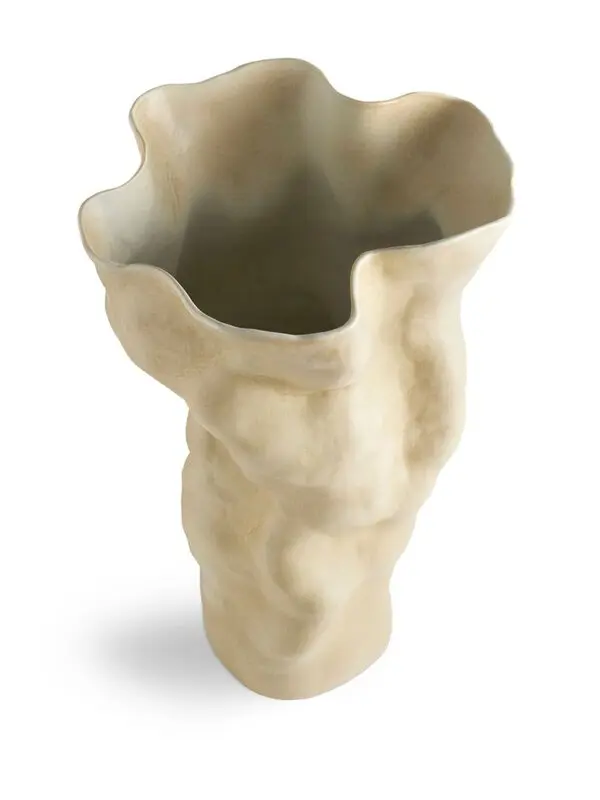 L'Objet Tall Timna Porcelain Vase - Neutrals