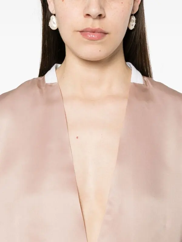 N°21 Single-breasted Silk Blazer