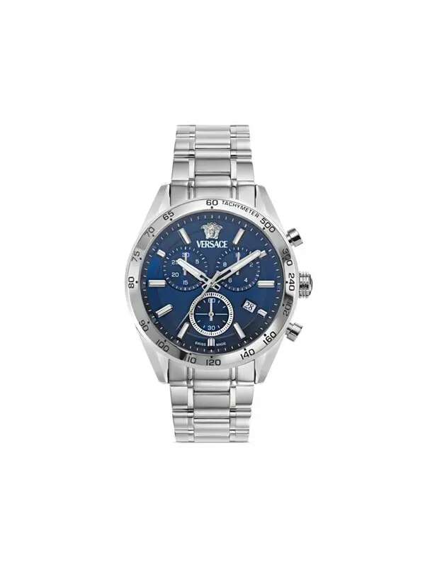 Versace V-code Chronograph 41mm - Blue