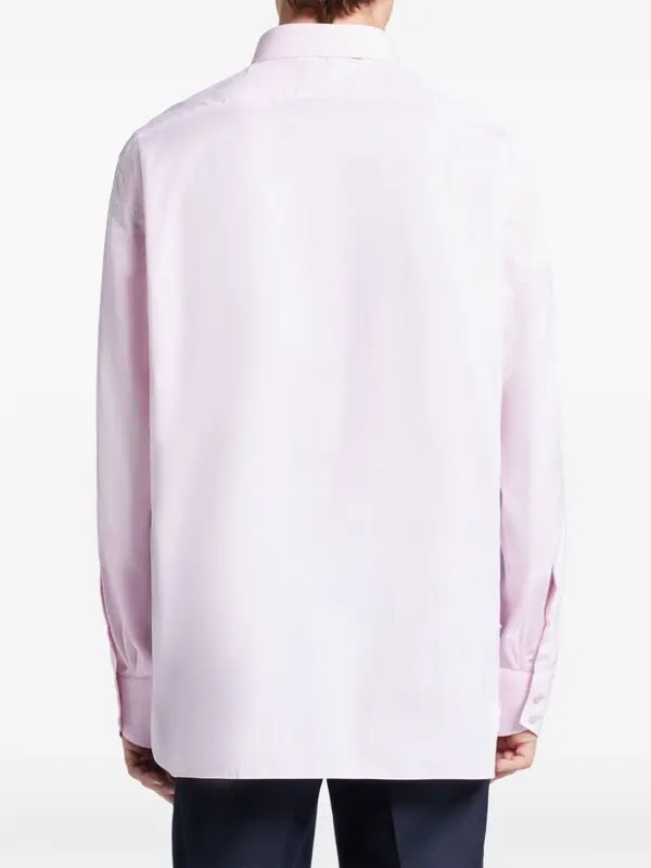 TOM FORD Cotton Poplin Shirt - Pink
