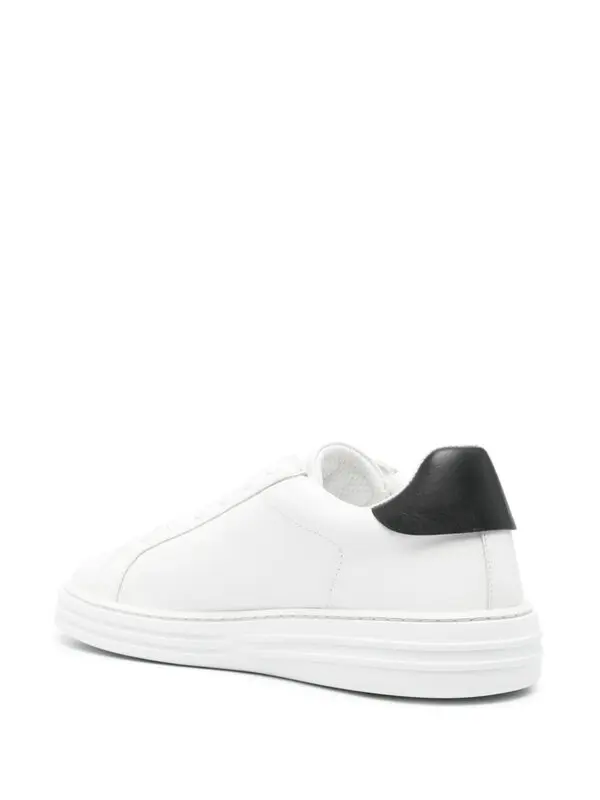 MSGM Iconic Leather Sneakers