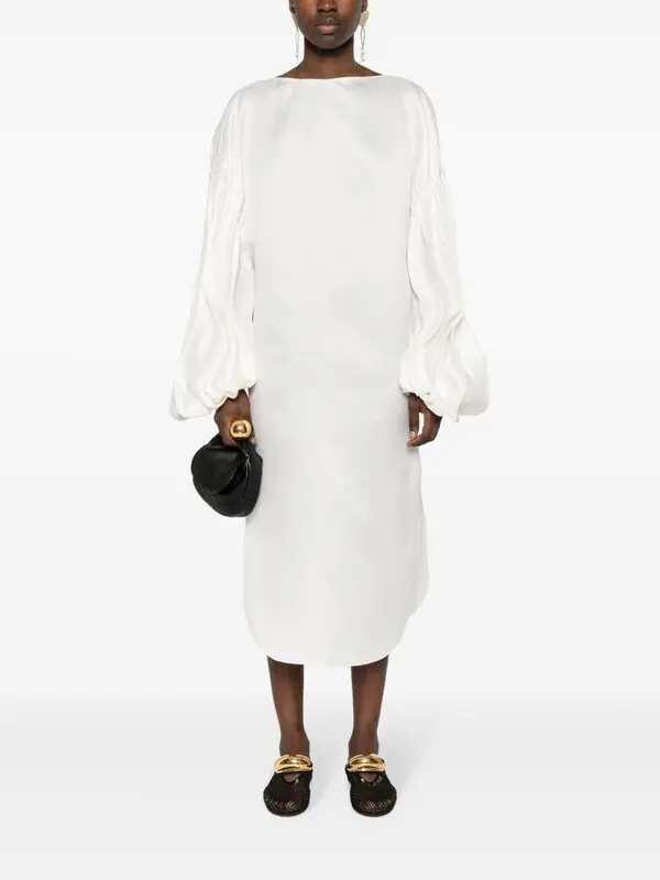 Khaite Zelma Midi Dress