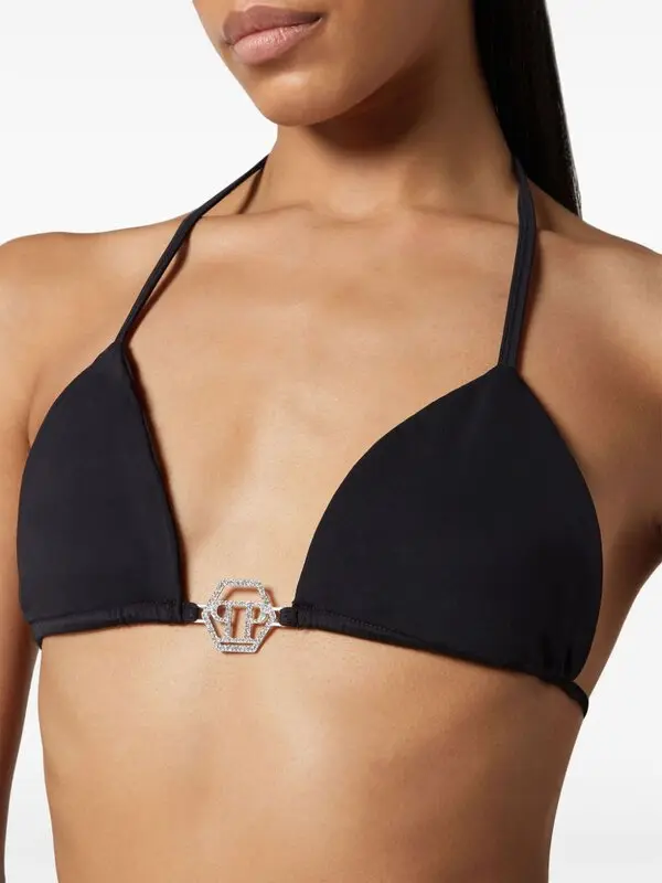 Philipp Plein Logo-plaque Triangle Bikini Set