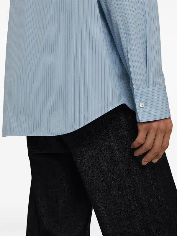 JIL SANDER Wednesday Striped Cotton Shirt