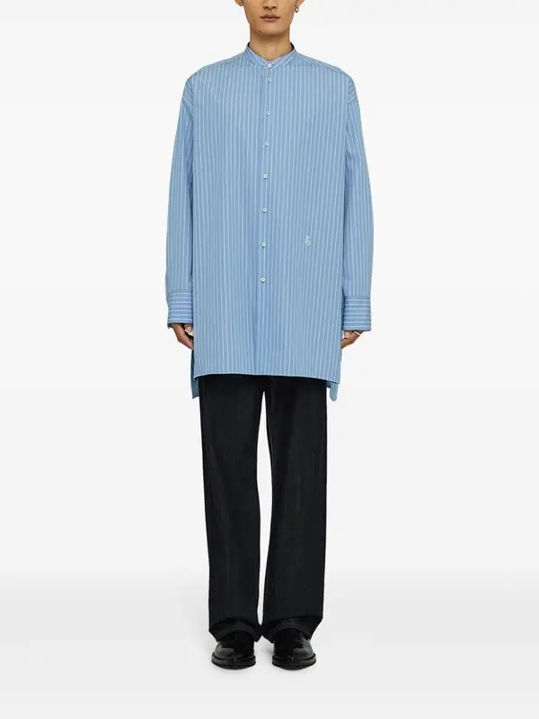 JIL SANDER Sunday Striped Cotton Shirt