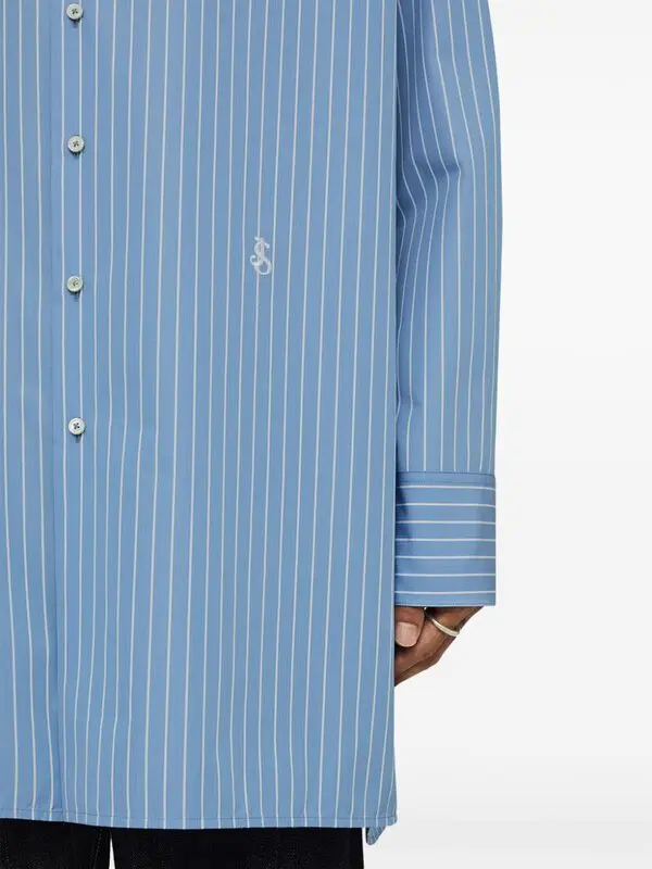 JIL SANDER Sunday Striped Cotton Shirt