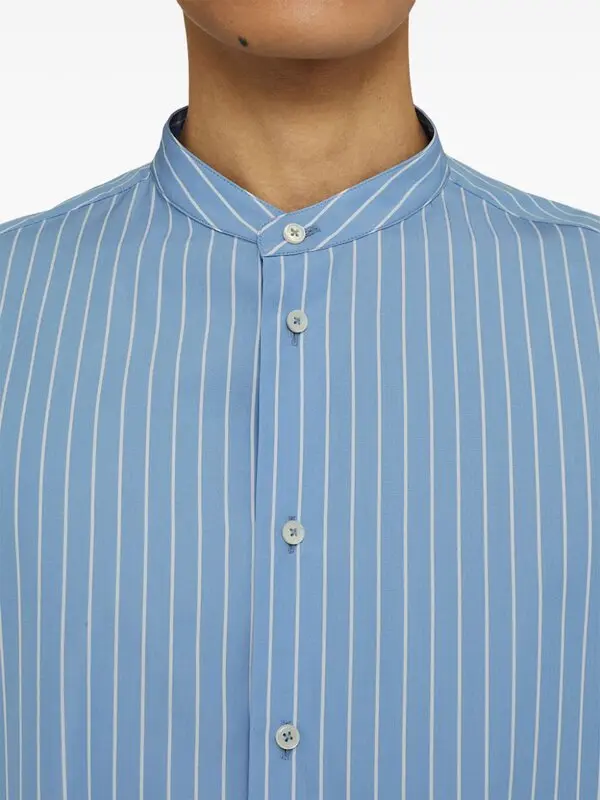 JIL SANDER Sunday Striped Cotton Shirt