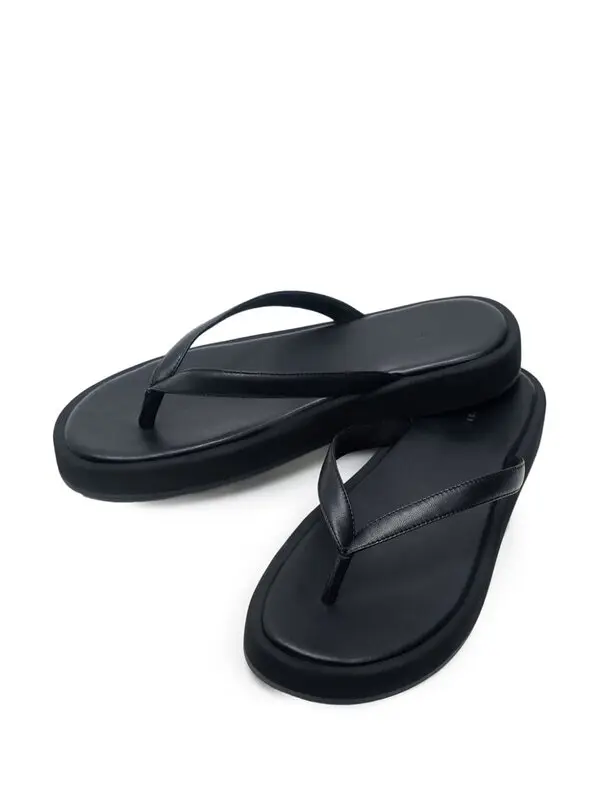 12 STOREEZ Leather Thong Sandals