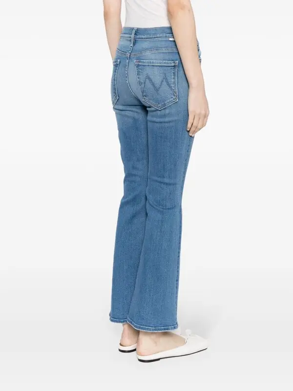 MOTHER Mid-rise Flared Jeans