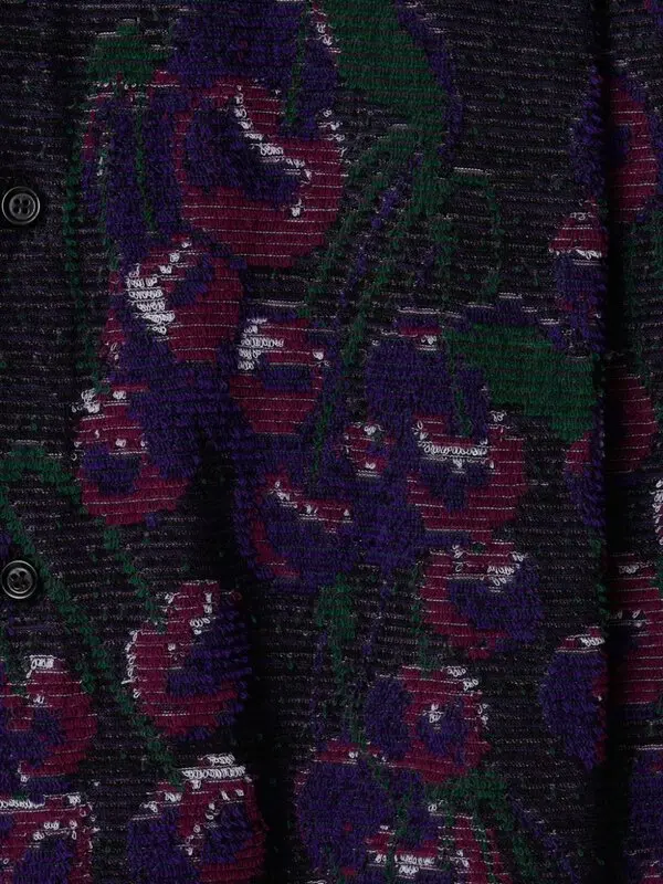 Burberry Cherry-print Fine-ribbed Shirt