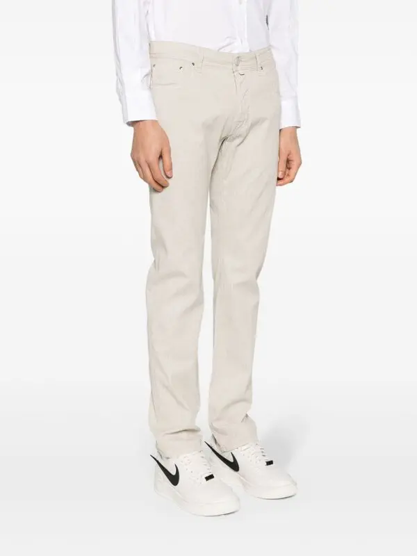 Jacob Cohen Bard Slim-cut Trousers - Neutrals