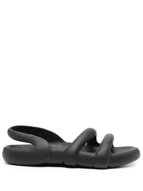 Camper Kobarah Moulded Flat Sandals - Black