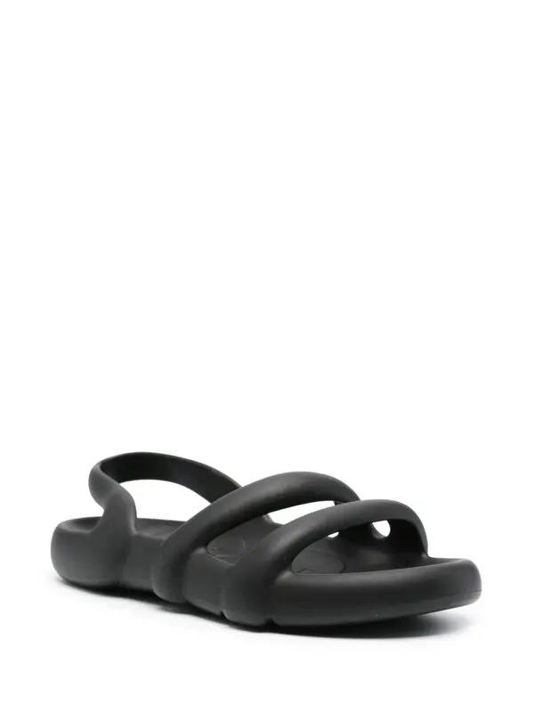 Camper Kobarah Moulded Flat Sandals - Black