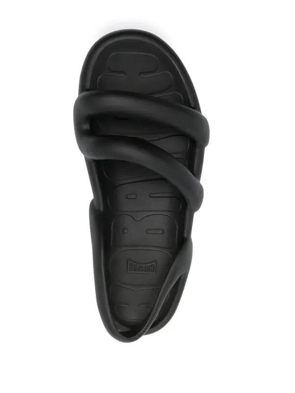 Camper Kobarah Moulded Flat Sandals - Black