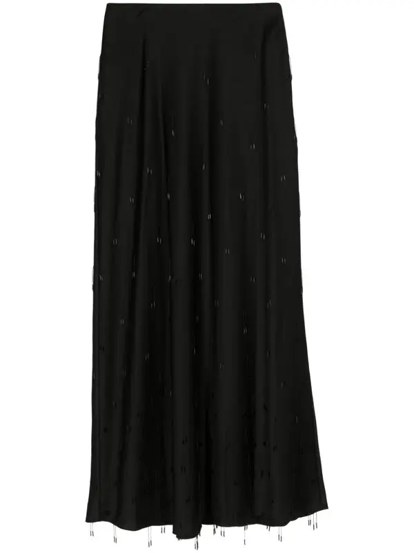 Simkhai Kade Fringe Maxi Skirt