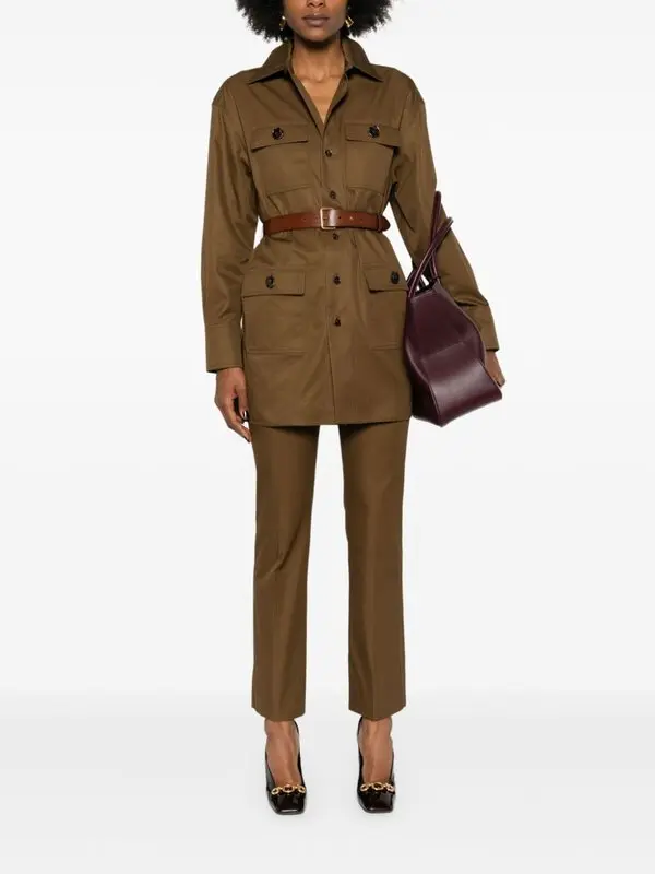 Saint Laurent Tailored Trousers - Brown
