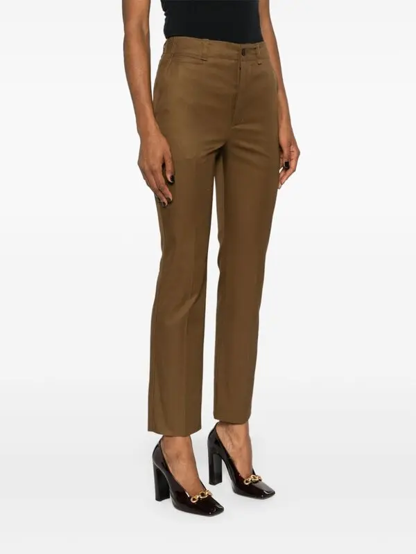 Saint Laurent Tailored Trousers - Brown