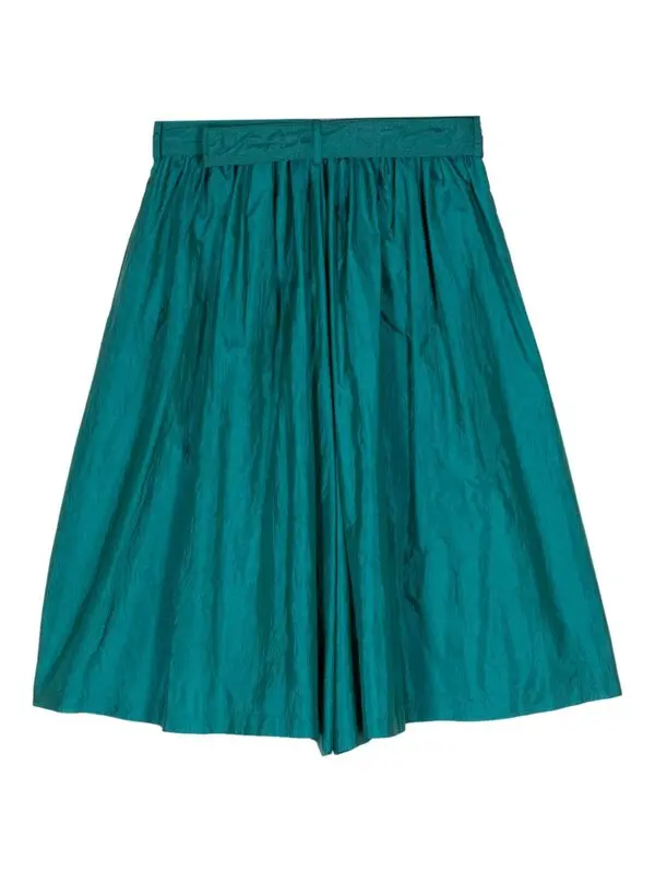JIL SANDER Wide-leg Belted Shorts