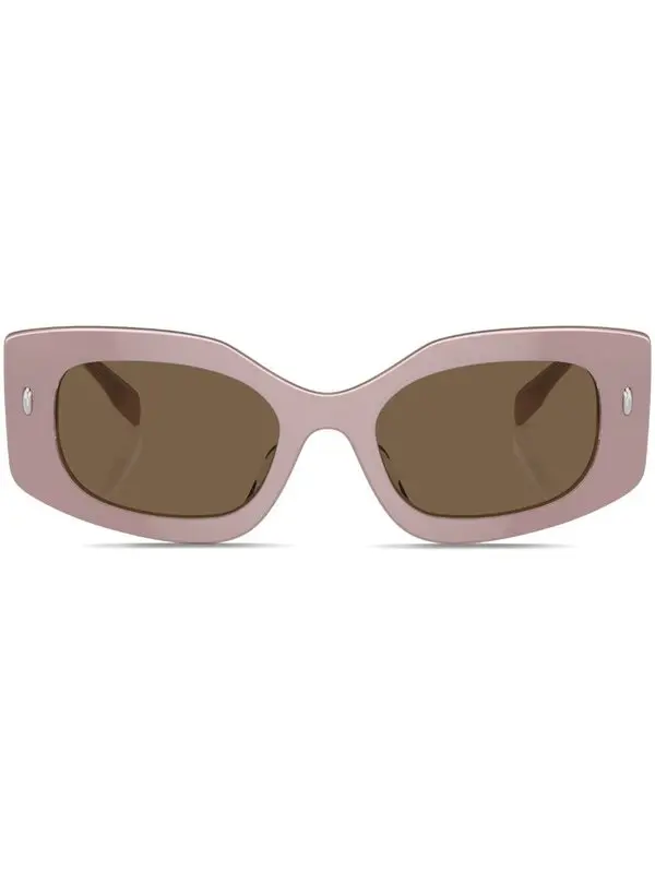 Tory Burch Miller Rectangle-frame Sunglasses