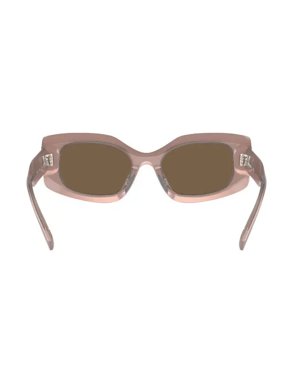 Tory Burch Miller Rectangle-frame Sunglasses
