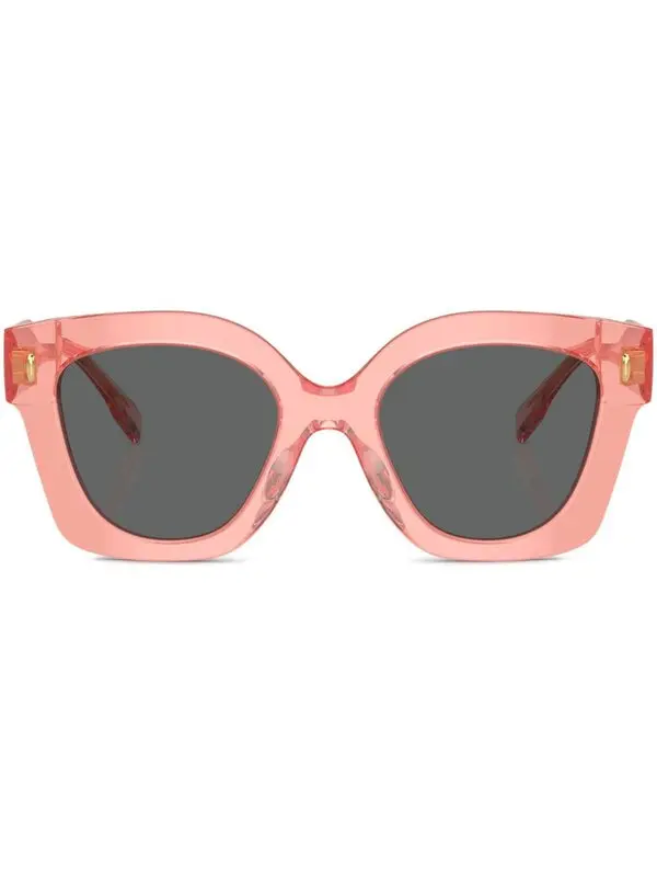 Tory Burch Miller Logo-plaque Sunglasses - Orange