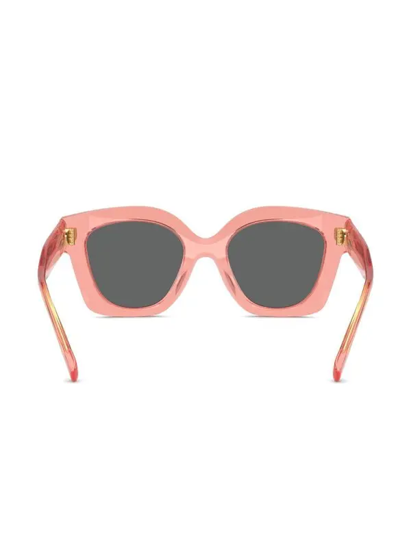 Tory Burch Miller Logo-plaque Sunglasses - Orange