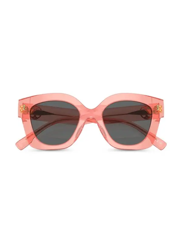 Tory Burch Miller Logo-plaque Sunglasses - Orange