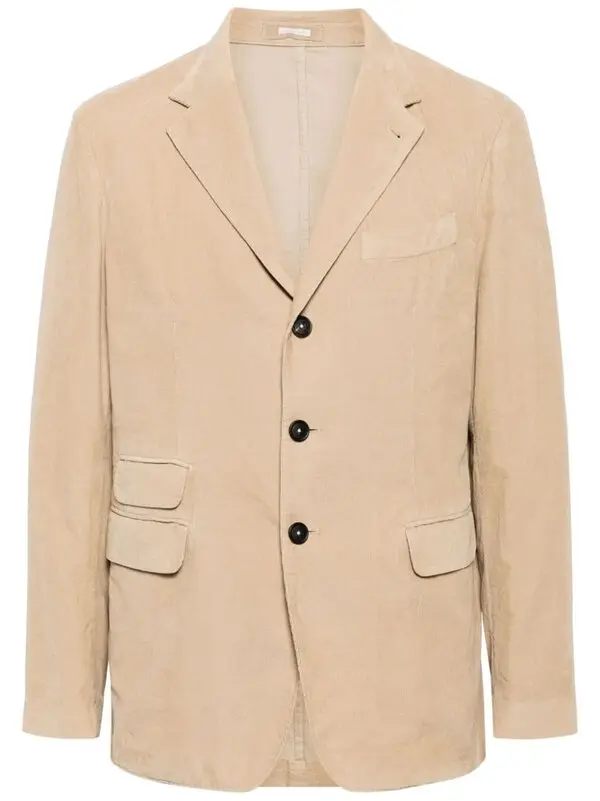 Massimo Alba Corduroy Single-breasted Blazer