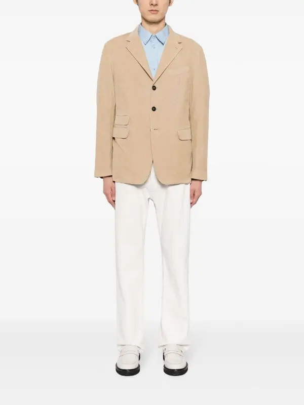 Massimo Alba Corduroy Single-breasted Blazer