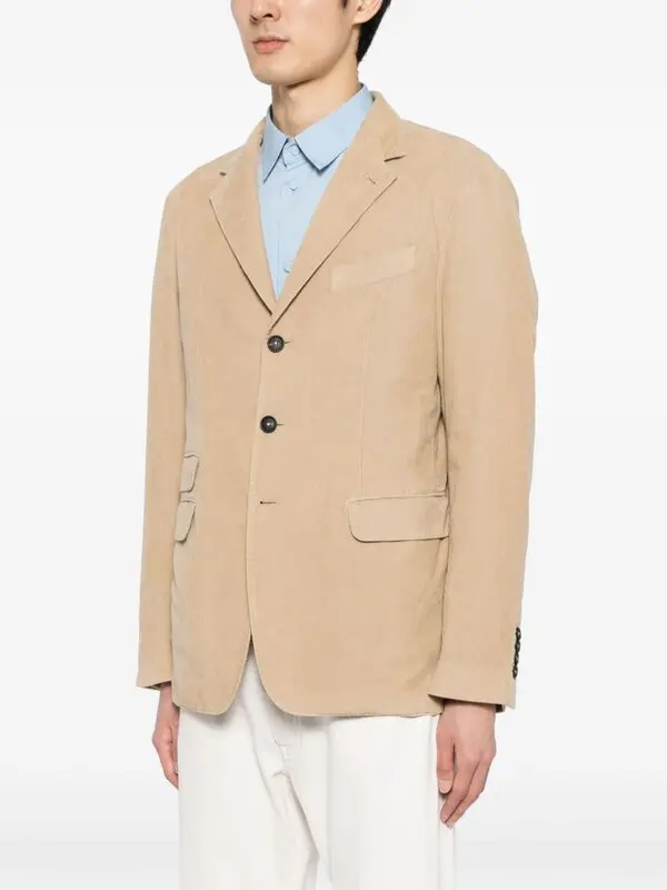 Massimo Alba Corduroy Single-breasted Blazer
