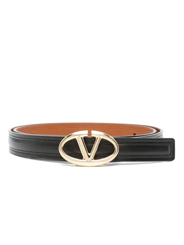 Valentino Garavani Vlogo The Bold Edition Belt M.20 - Black  display picture 1