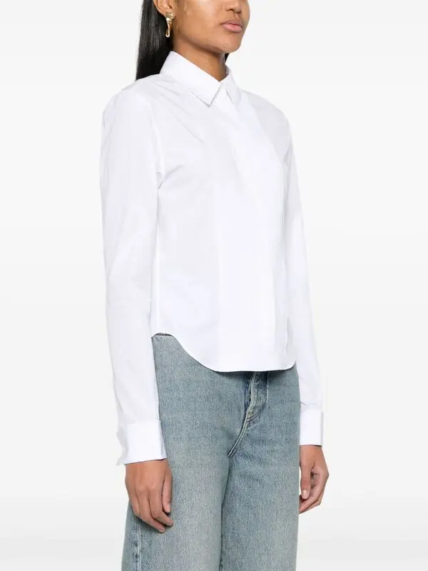 Loewe Pintucking Poplin Shirt - White