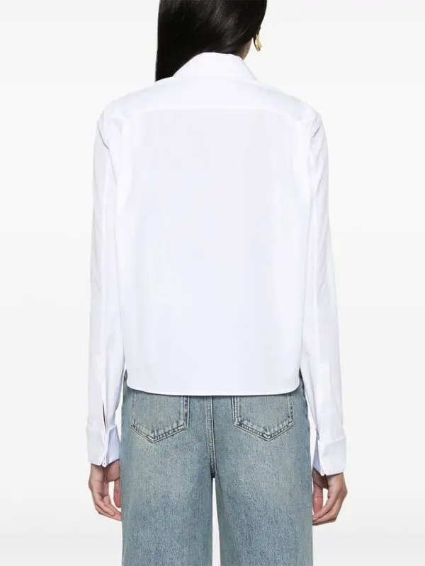 Loewe Pintucking Poplin Shirt - White