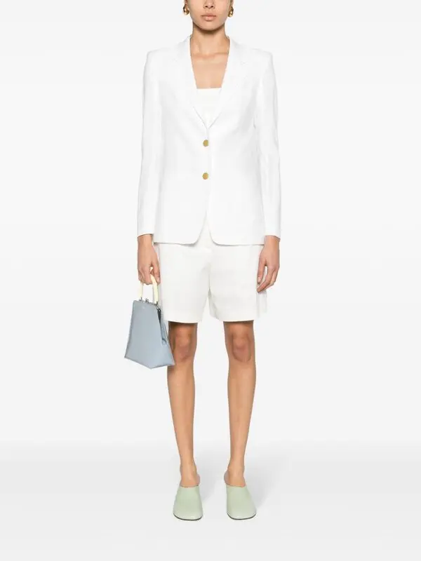 Tagliatore Parigi Single-breasted Blazer - White