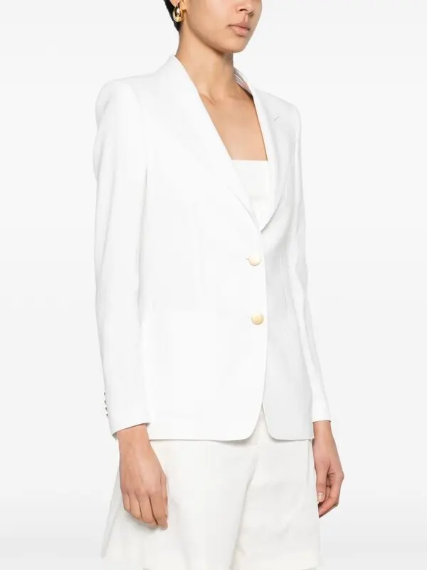 Tagliatore Parigi Single-breasted Blazer - White